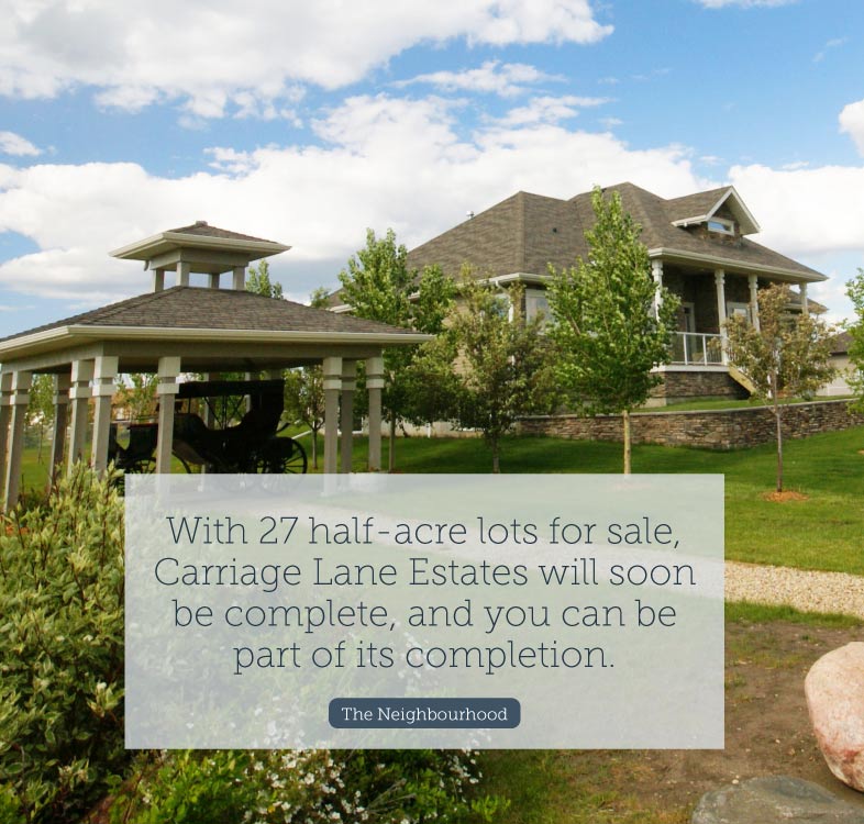Carriage Lane Estates - County of Grande Prairie, AB